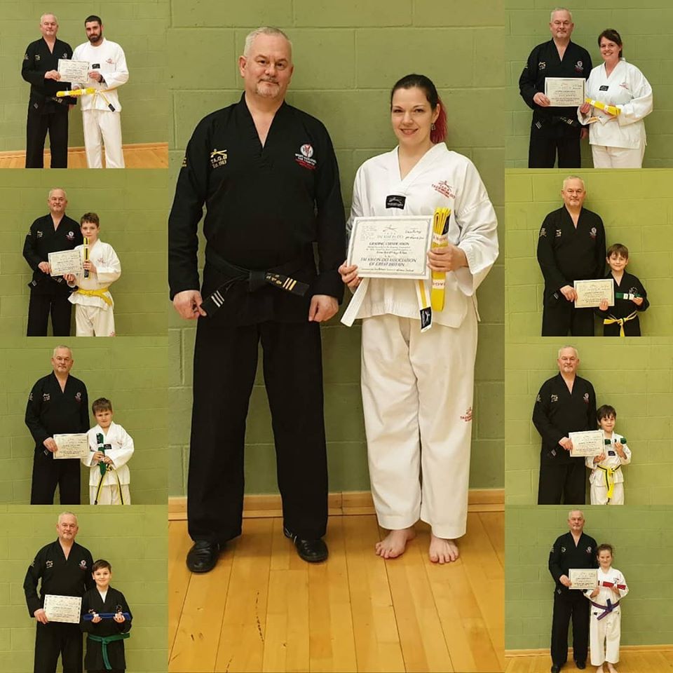 March 2020 Colour Belt Grading – New Grading Examiner, 100% Success ...